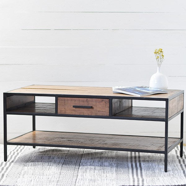 Two Drawer Coffee Table – Kings Homestead